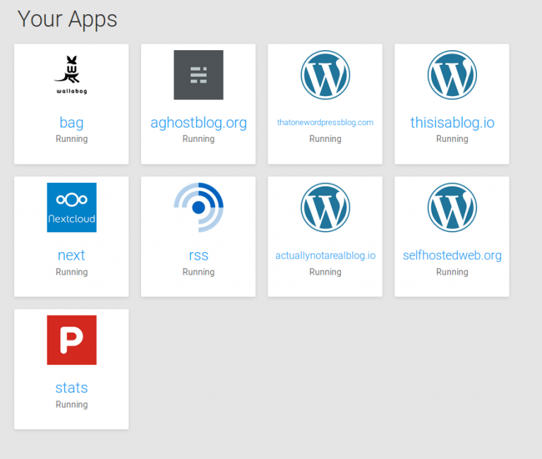 Cloudron: A self-hosting platform - Self-Hosted Web